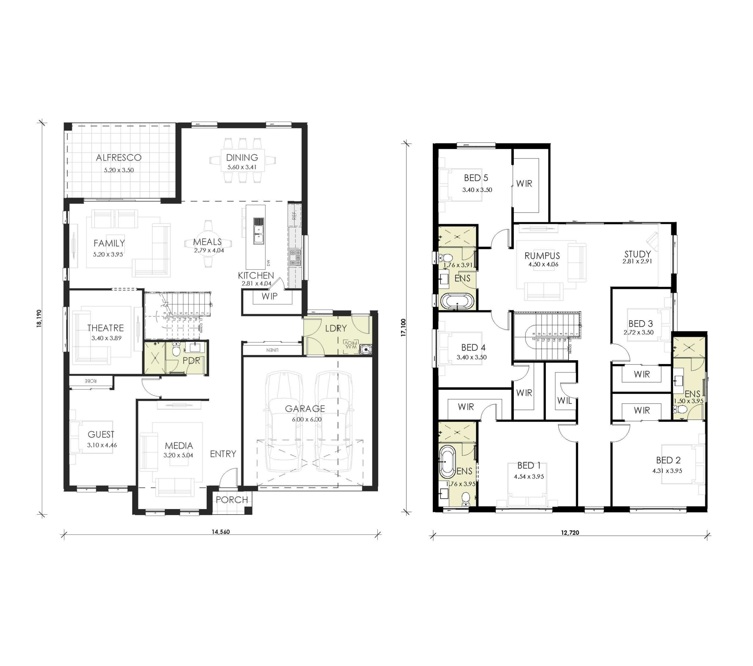 6 Bedroom Double Storey Home | Sydney Home Builder