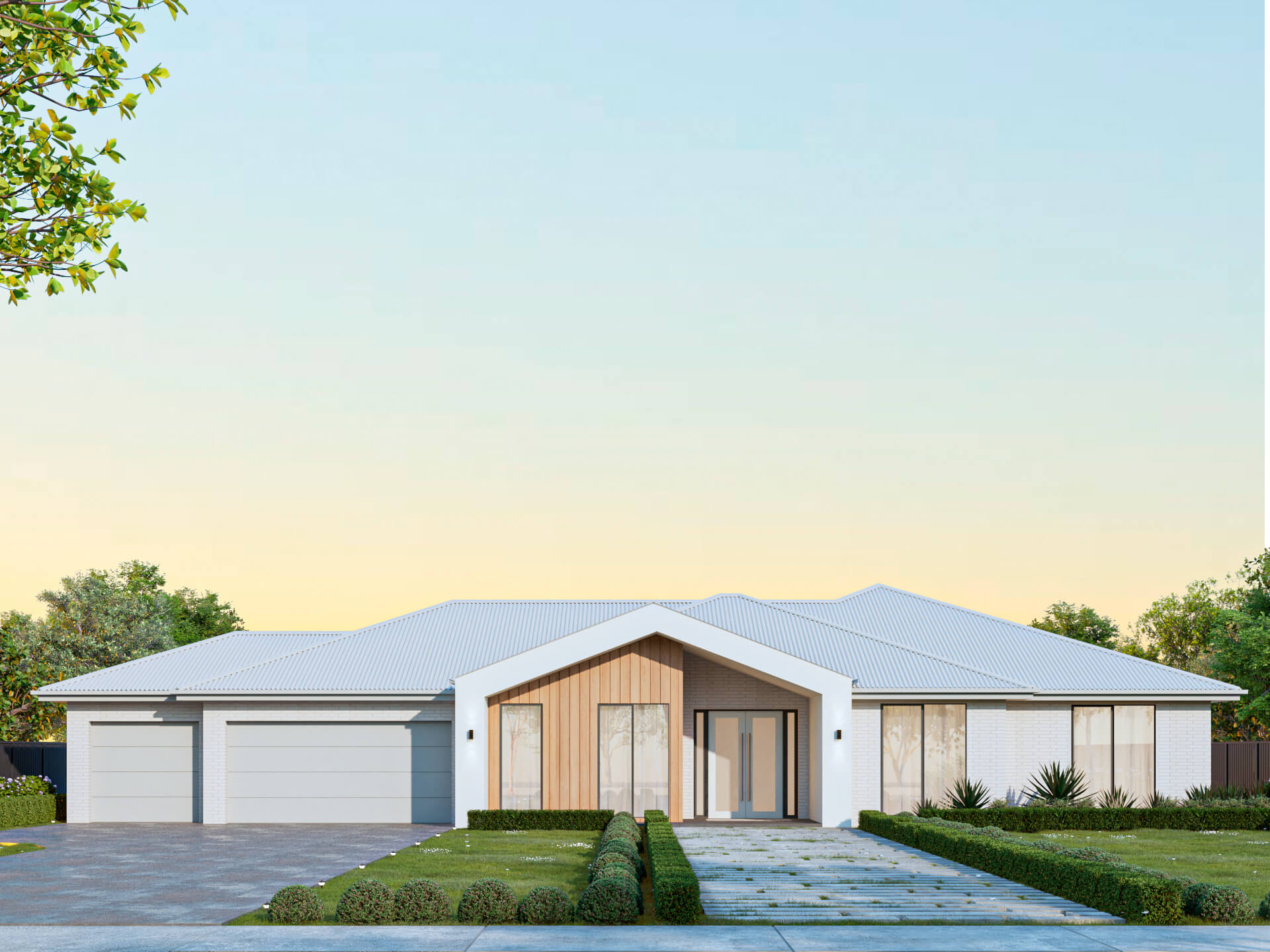4 Bedrooms & Double Garage Home - Waratah - King Homes NSW