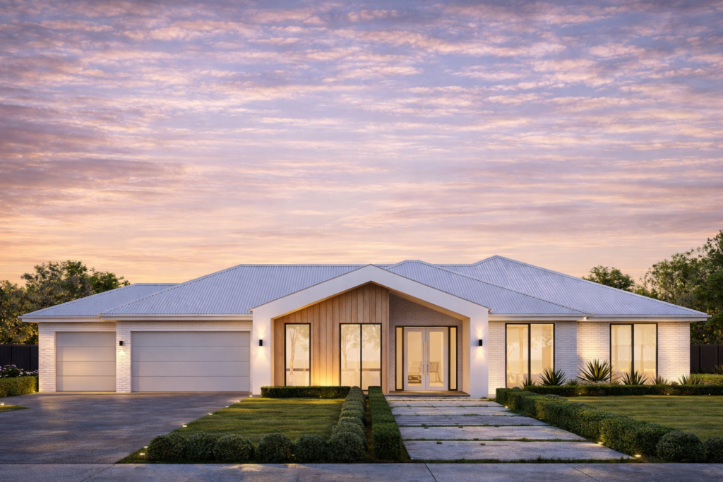 Acreage Home Design | Suitable For Larger Land Sizes | King Homes NSW